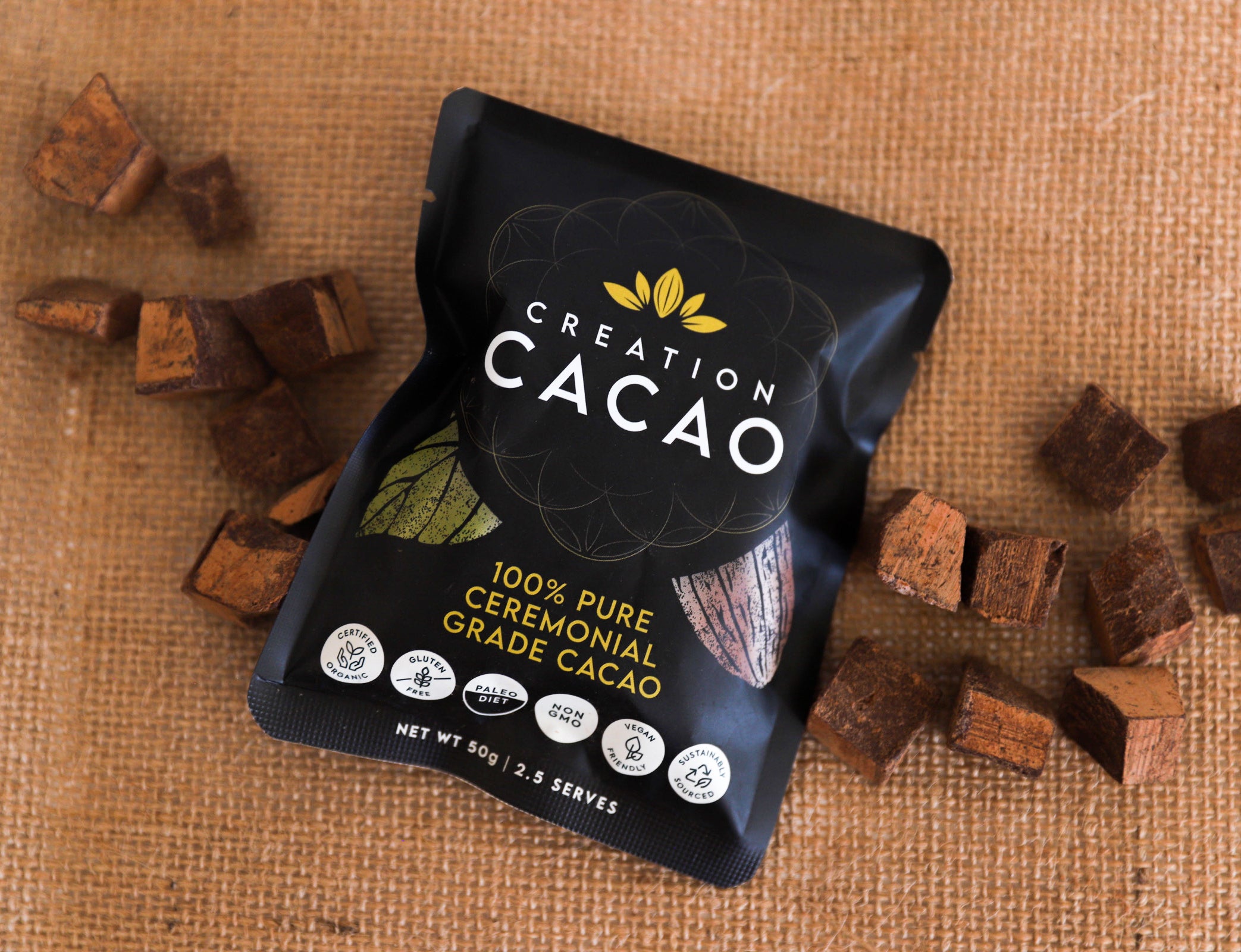Ceremonial Cacao Sample 50g – Creation Cacao